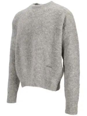 Ami Round Neck Sweater