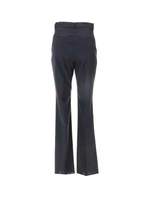 Vivetta Tailored Flare Trousers - Blu Grafite