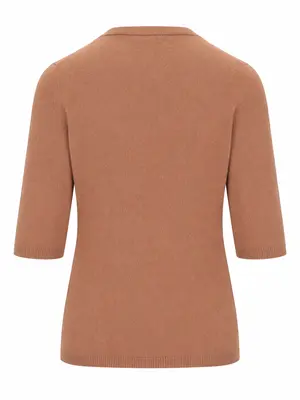 LA ROSE 3/4 Sleeve Cashmere Maglia