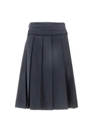 Vivetta Pleated Midi Skirt