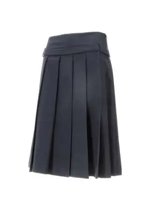 Vivetta Pleated Midi Skirt