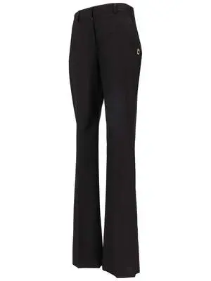 Vivetta Tailored Pleated Wide Leg Trousers - Nero