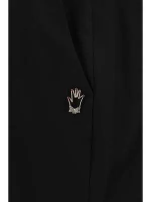 Vivetta Tailored Pleated Wide Leg Trousers - Nero