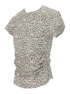 Isabel Marant Étoile Maelie" Printed T-shirt - Ecru