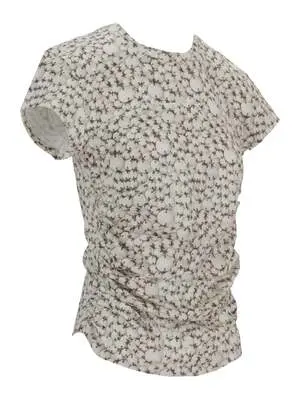 Isabel Marant Étoile Maelie" Printed T-shirt - Ecru