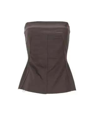 Rick Owens Bustier Top - Darkdust