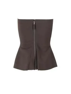 Rick Owens Bustier Top - Darkdust