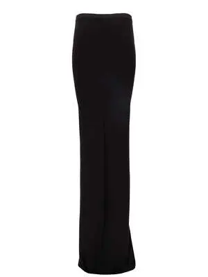 Rick Owens Soft Edfu Long Skirt - Black
