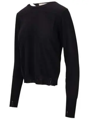 GOLDEN GOOSE Golden W' Regular Knit Crew Neck Light Wool Merino