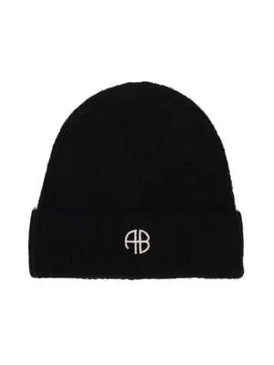 ANINE BING Elia Beanie - Black
