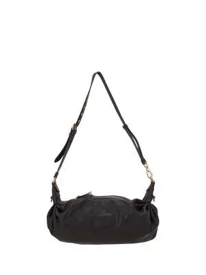 Miu Miu Sacca Nappa Monk Shoulder Bag - Nero