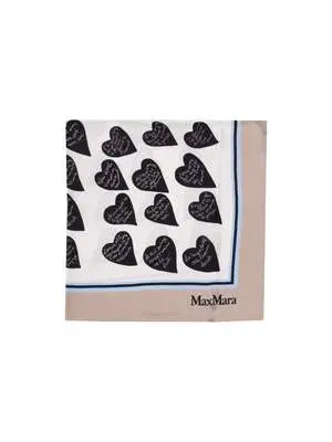 Max Mara Stola Foulard Mantella - Nero
