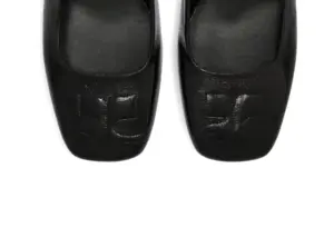 COURREGES Vinyl Slingbacks - Black