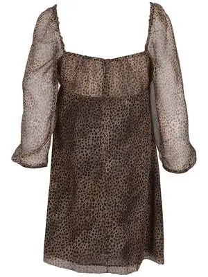Saint Laurent Silk Printed Robe