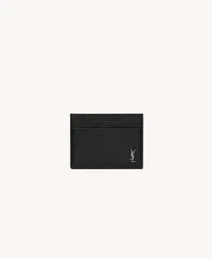 Saint Laurent Card Holder - Noir