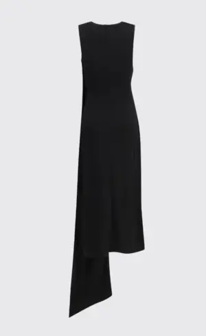 AMI Paris Sleeveless Long Dress - Noir