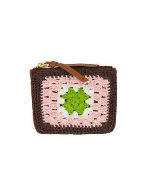 Miu Miu Crochet Pouch - Moro+arancio
