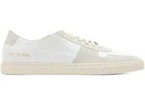 COMMON PROJECTS Bball Low Leather Suede - White