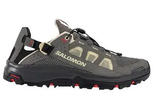 SALOMON Techamphibian 5 Water Shoes - Pewter/moth/fiery Red