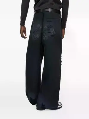 Acne Studios Mended Distressed Trousers