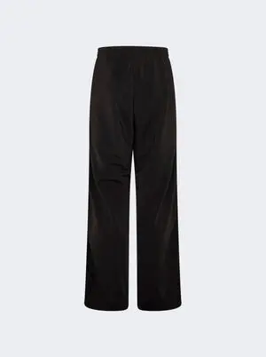 Martine Rose Wide Leg Trackpant Burgundy - Black