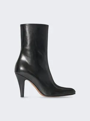 The Row Zip Up Booties