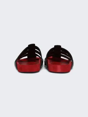 JUDE Dusty Flat Fisherman Sandals - Red