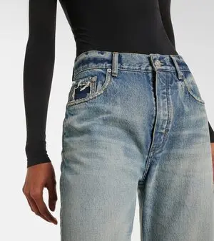 Alaïa Straight Leg Jeans