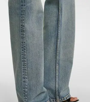 Alaïa Straight Leg Jeans