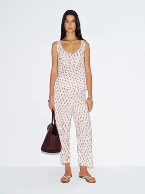 REFORMATION Alessandra Pajama Set - Ivory