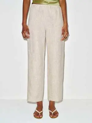 REFORMATION Lilah Linen Pant - Natural