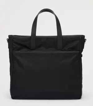 Prada Re-nylon And Saffiano Leather Tote Bag