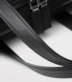 Prada Re-nylon And Saffiano Leather Briefcase