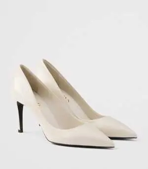 Prada Patent Saffiano Leather Pumps 85