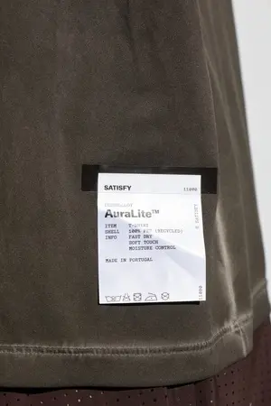 Satisfy T-shirt ‘auralite - Brown