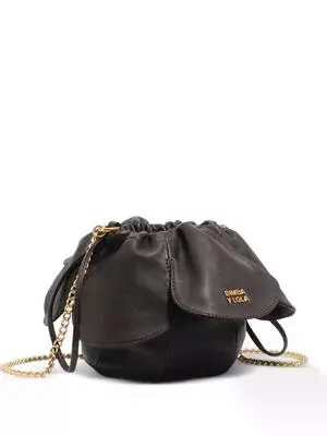 Bimba Y Lola Petalo Leather Bucket Bag