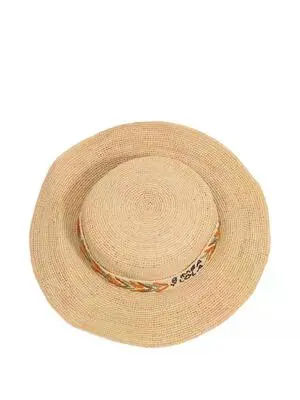 Bimba Y Lola Logo Embroidered Woven Hat