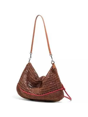 Bimba Y Lola Medium Woven-design Shoulder Bag
