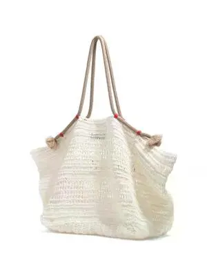 Bimba Y Lola Woven Tote Bag