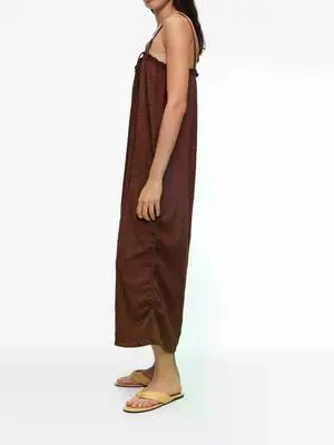 Bimba Y Lola Crinkled Effect Ruched Dress