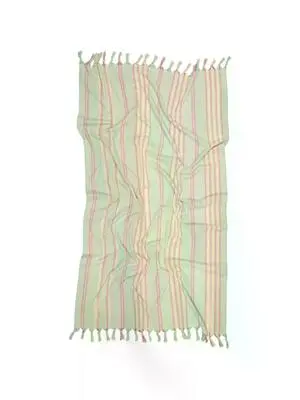 Bimba Y Lola Striped Fringed Beach Towel