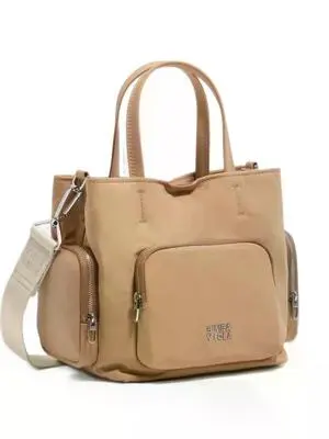 Bimba Y Lola Small Pocket Crossbody Bag - Brown