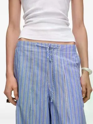 Bimba Y Lola Striped Drawstring Trousers