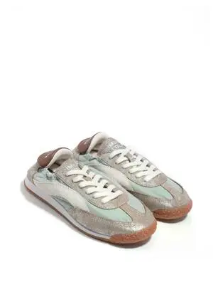 Bimba Y Lola Metallic Panel Sneakers - Silver
