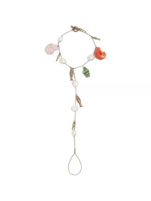 Bimba Y Lola Shell Charm Anklet