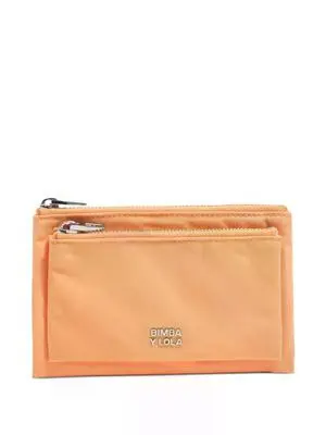 Bimba Y Lola Logo-lettering Purse - Orange