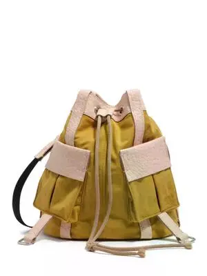 Bimba Y Lola Small Grained Leather Bucket Bag