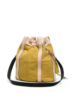 Bimba Y Lola Small Grained Leather Bucket Bag