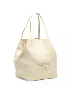 Bimba Y Lola Embossed Logo Shoulder Bag