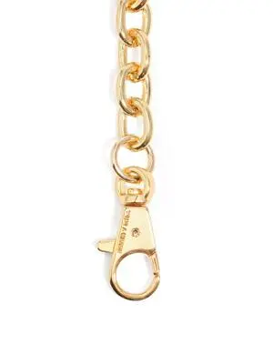 Bimba Y Lola Tone Heart Charm Chain Necklace